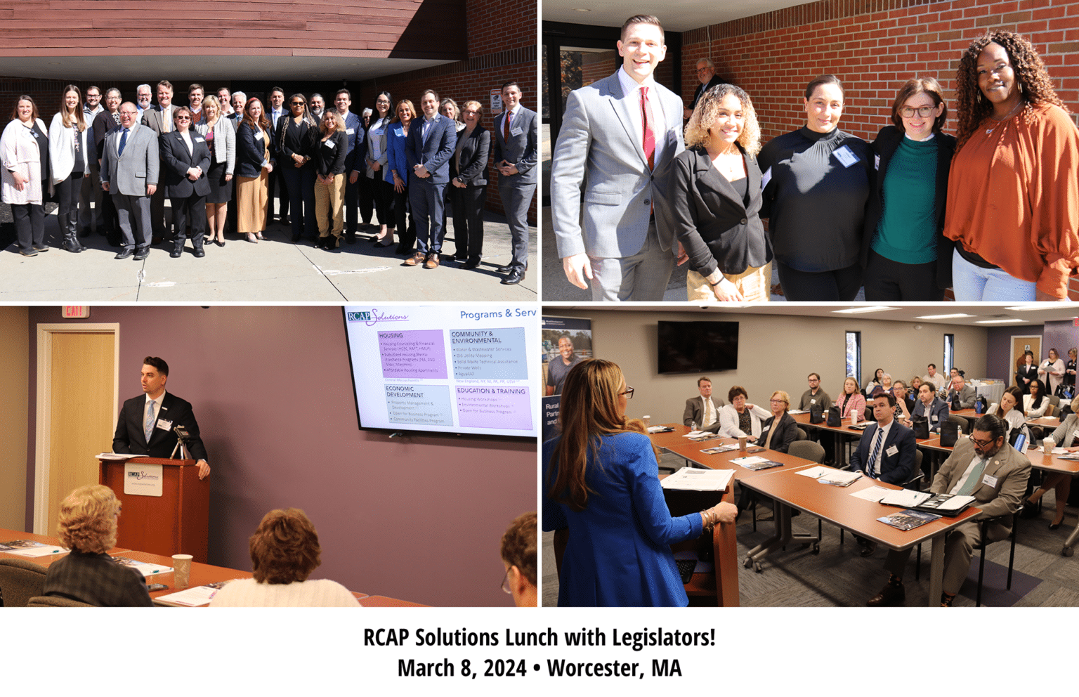 RCAP Solutions Hosts “Lunch with Legislators” Event with Central ...
